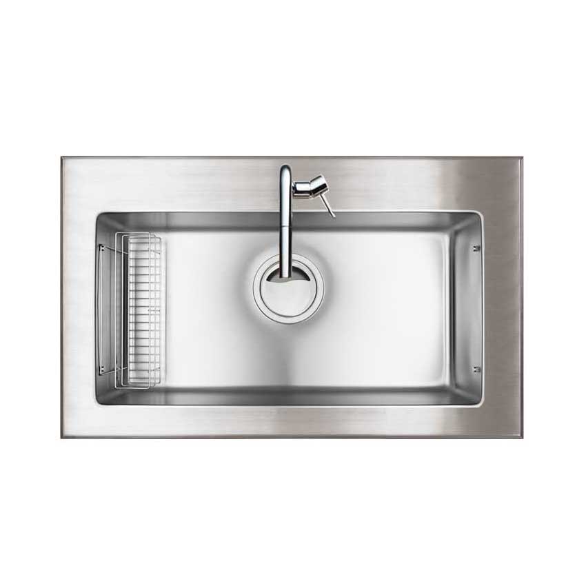 SHステンレスシンク(オーバー) PSSA-JSL-K-FS（W966xD580） – E:kitchen pro